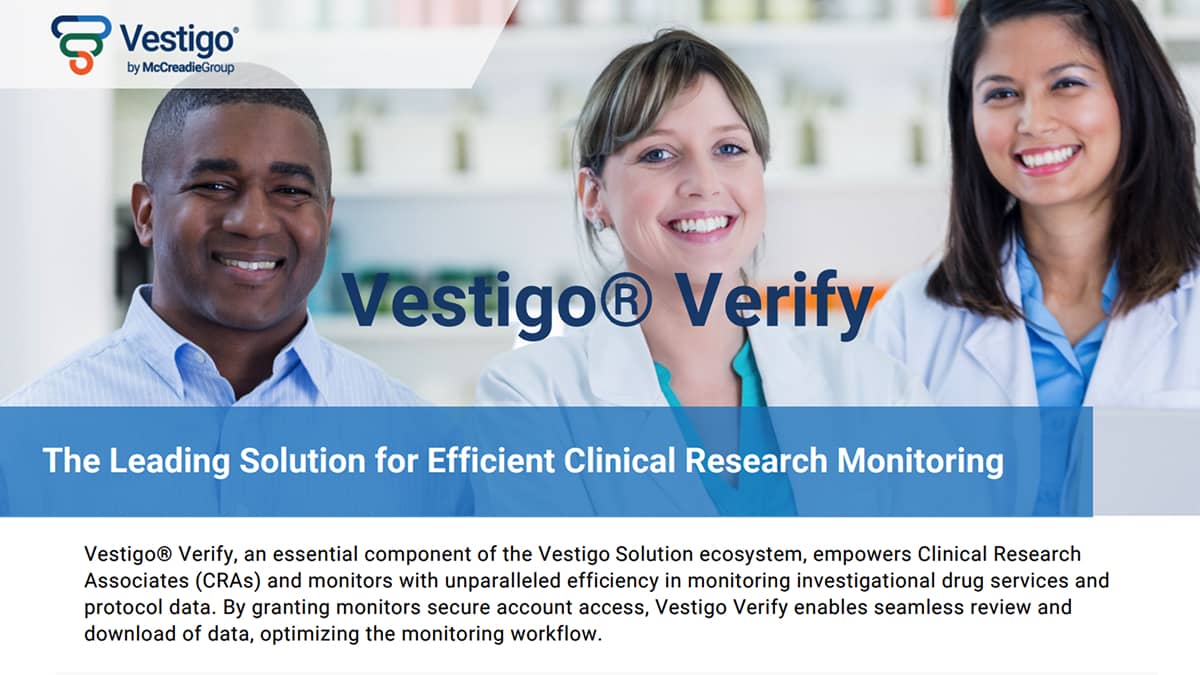 Vestigo® Verify - McCreadie Group
